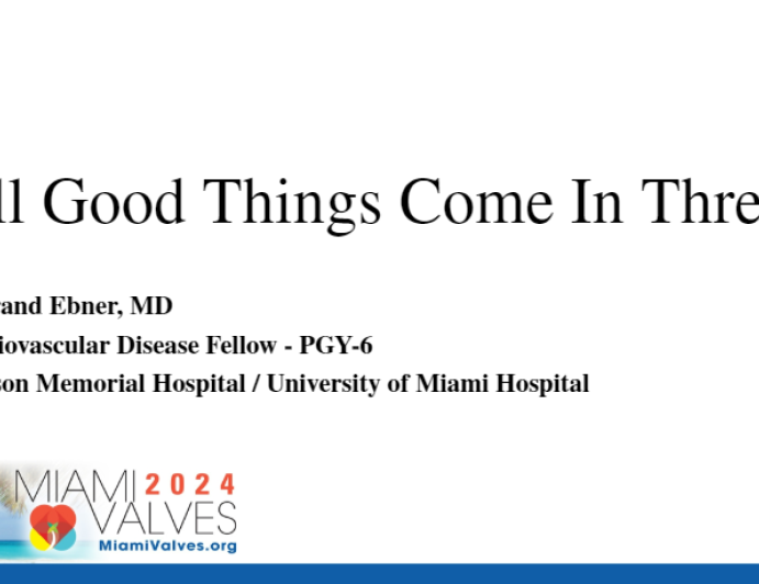 All Good Things Come In Threes | tctmd.com